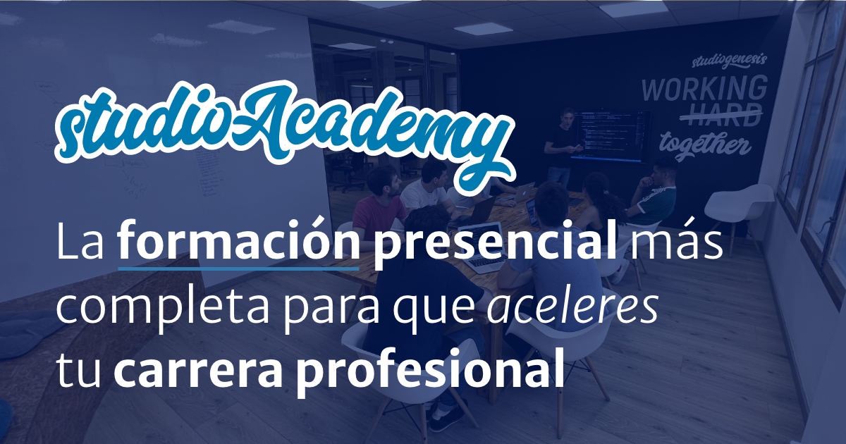 StudioAcademy | Aprende desarrollo Web y Mobile